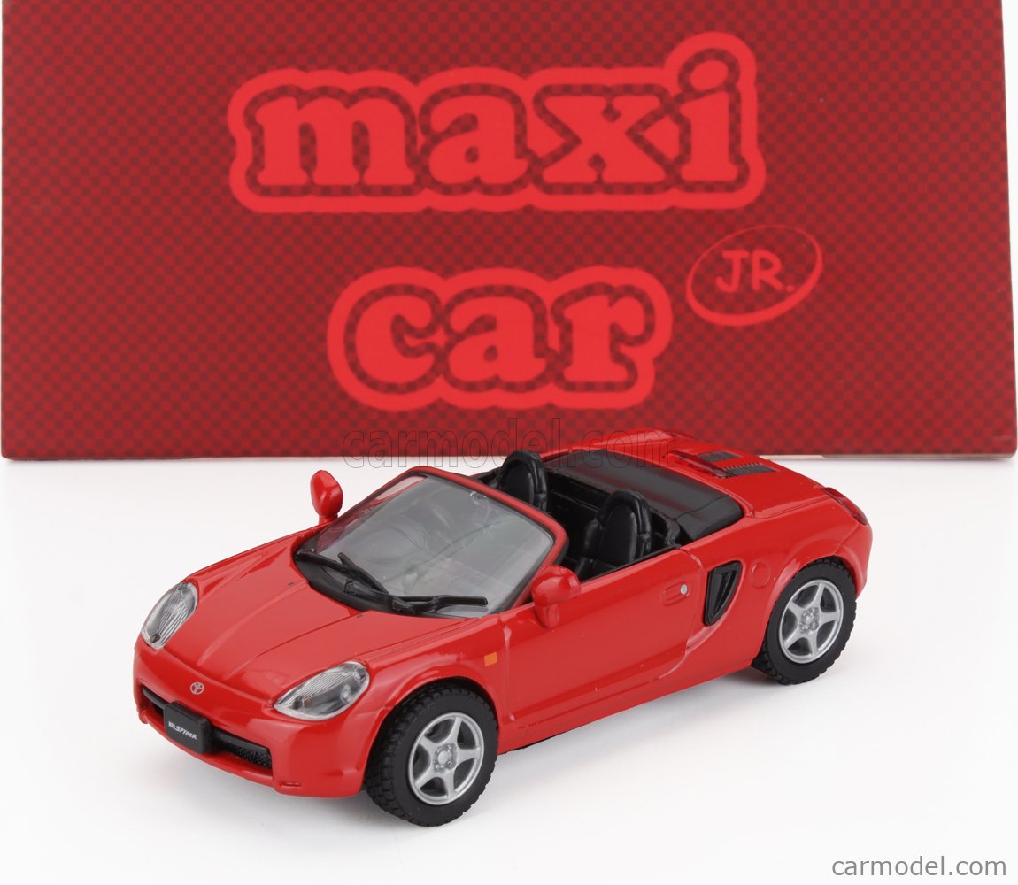 MAXI-CAR 20043-ABMAX006 Scala 1/43 | TOYOTA MR2 SPIDER RED