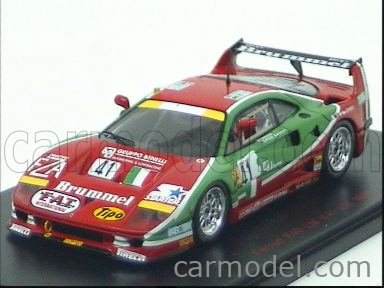 REDLINE RL056 Scale 1/43 | FERRARI F40 N 41 LE MANS 1995 RED GREEN