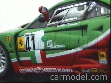 REDLINE RL056 Scale 1/43 | FERRARI F40 N 41 LE MANS 1995 RED GREEN