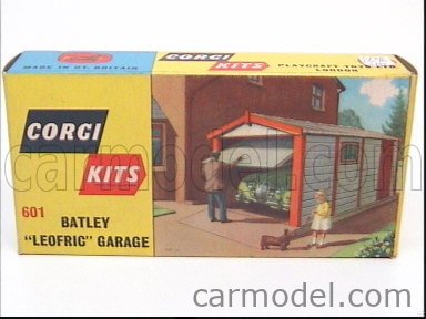 CORGI 601 Scale 1/43 | ACCESSORIES BATLEY LEOFRIC GARAGE VARIOUS