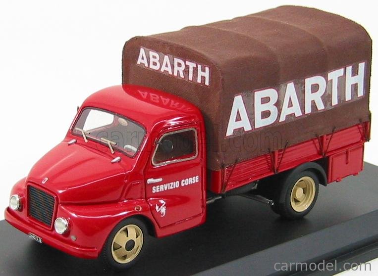 IV-MODEL TIPMK032 Scale 1/43 | FIAT 615-N1 SERVIZIO CORSE ABARTH 1958 RED