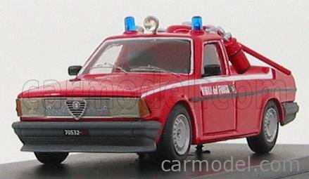 BEEBOP BB028 Scale 1/43 | ALFA ROMEO ALFA 6 VIGILI DEL FUOCO 1981 RED