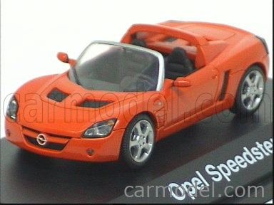 SCHUCO 026 Scale 1/43 | OPEL SPEEDSTER ORANGE MET