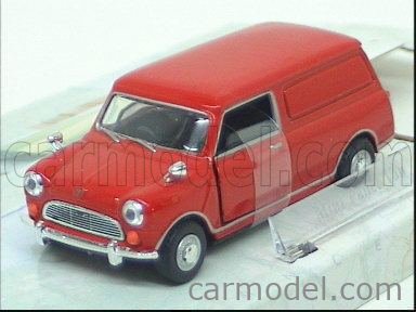 HONGWELL 251015 Escala 1/43 | MORRIS MINI MINOR TRAVELLER VAN 1960 RED