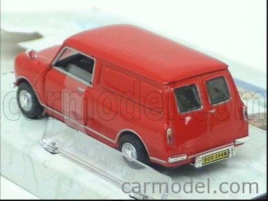 HONGWELL 251015 Scale 1/43 | MORRIS MINI MINOR TRAVELLER VAN 1960 RED