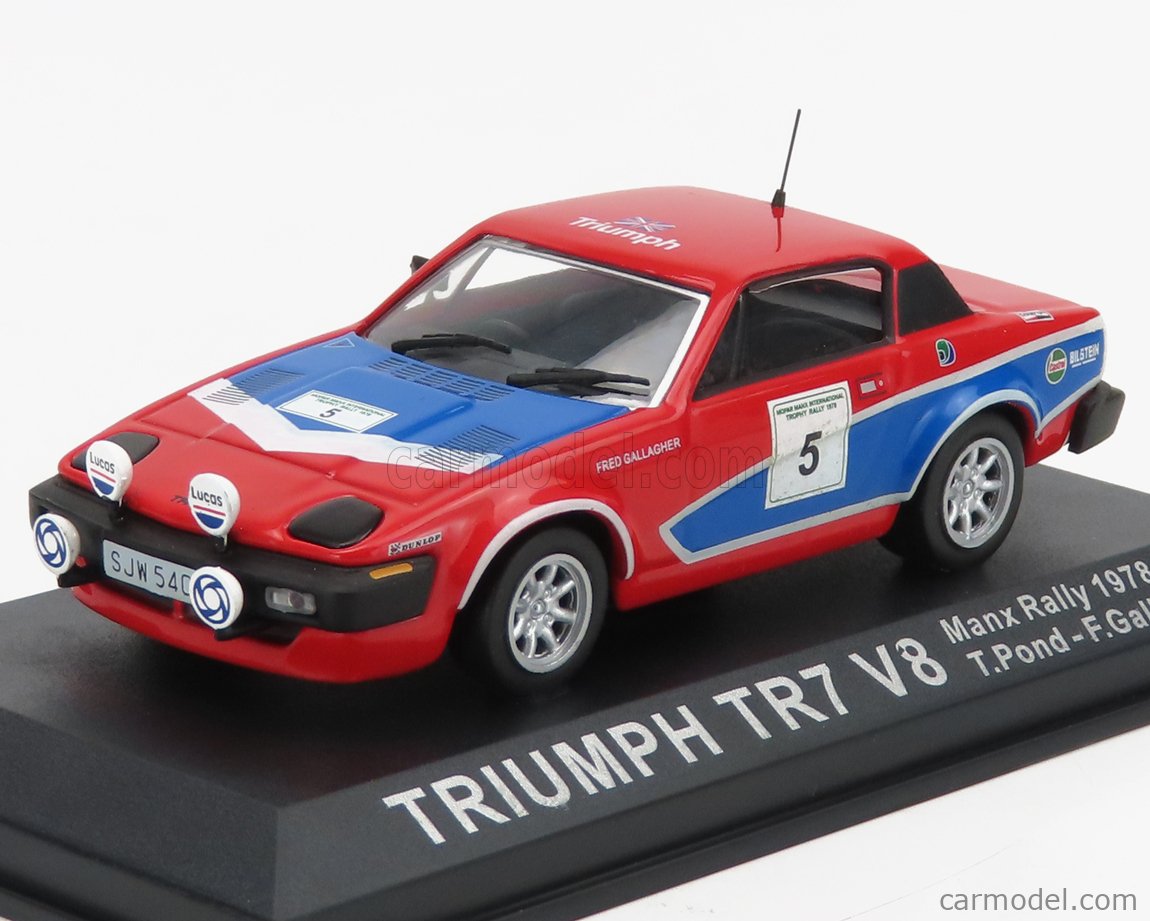 EDICOLA RCOL022 Scale 1/43 | TRIUMPH TR7 V8 (night version) N 5 RALLY ...