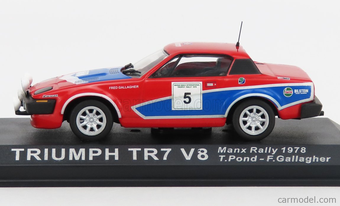 EDICOLA RCOL022 Scale 1/43 | TRIUMPH TR7 V8 (night version) N 5 RALLY ...