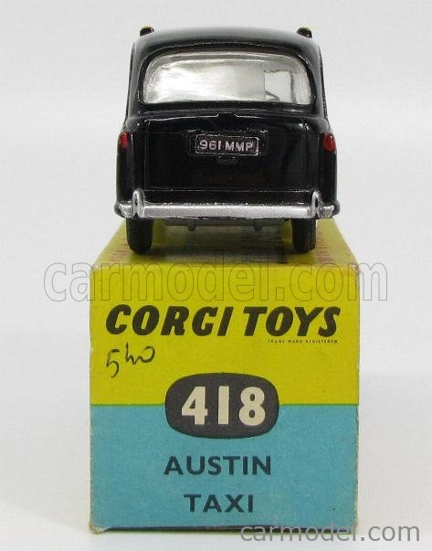 CORGI 418 Scale 1/43 | AUSTIN LONDON TAXI BLACK