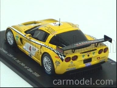 SPARK-MODEL S0176 Scale 1/43 | CHEVROLET CORVETTE C6R N 4 3rd 24h SPA ...