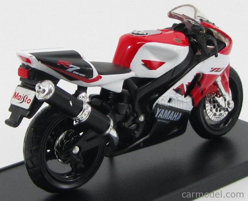 EDICOLA MOT022 Scale 1/18 | YAMAHA YZF-R7 1995 RED WHITE