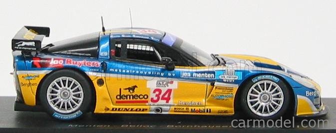 SPARK-MODEL S0177 Scale 1/43 | CHEVROLET CORVETTE C6-R N 34 24h SPA ...