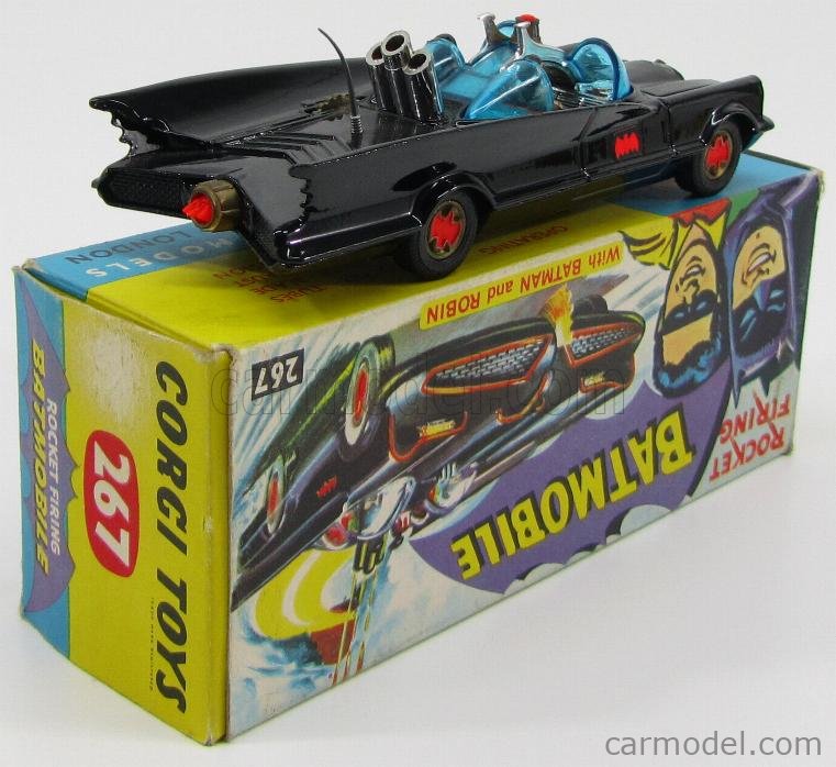 CORGI 267 Scala 1/43 | BATMAN BATMOBILE WITH BATMAN AND ROBIN (1 ISSUE ...