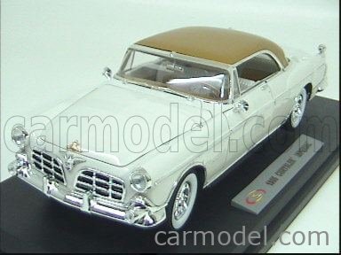 SIGNATURE 18111 Scale 1/18 | CHRYSLER IMPERIAL 1955 WHITE GOLD