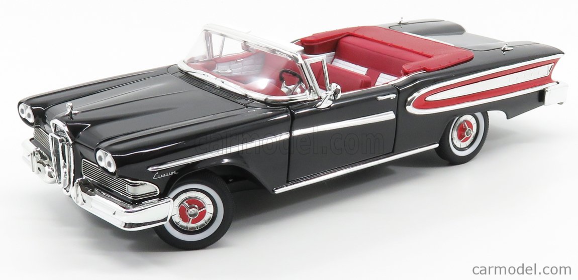 LUCKY-DIECAST LDC92298BK Scale 1/18 | EDSEL CITATION CABRIOLET 1958 BLACK