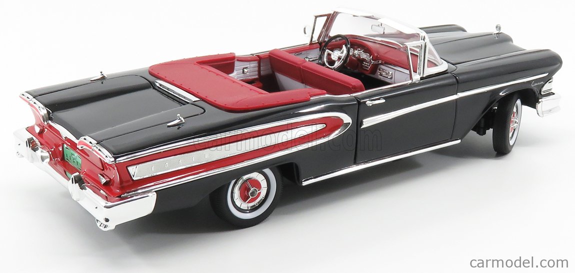 LUCKY-DIECAST LDC92298BK Scale 1/18 | EDSEL CITATION CABRIOLET 1958 BLACK