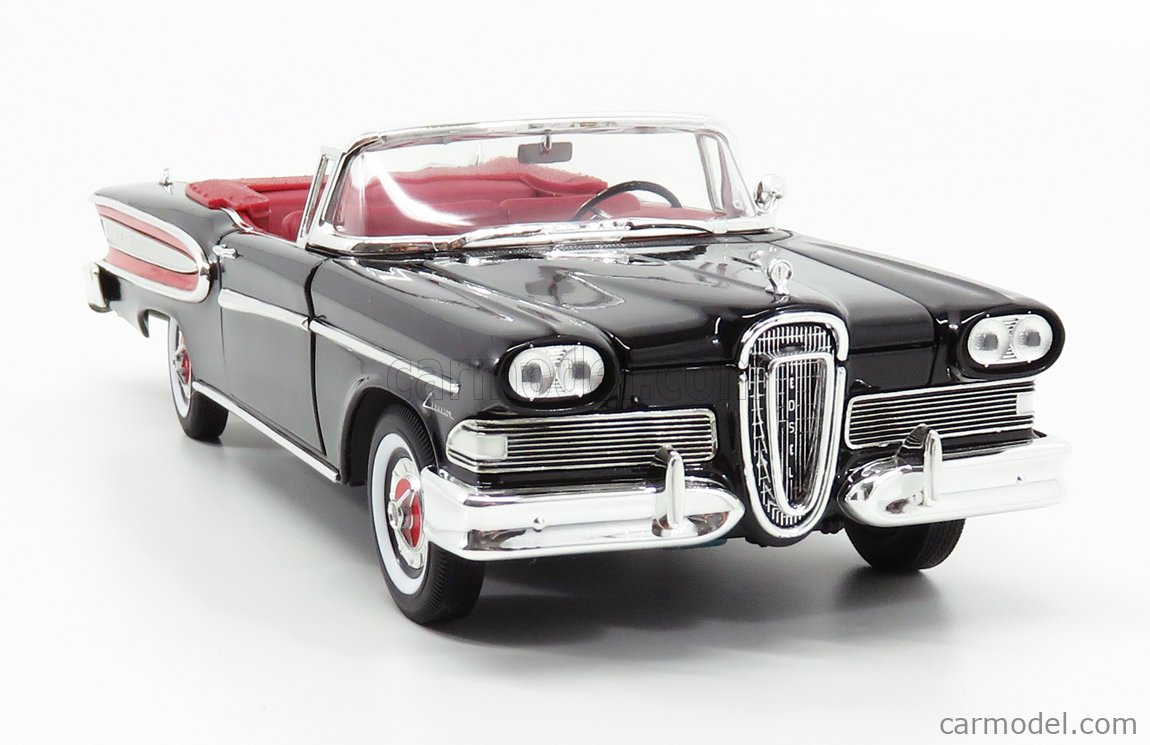 LUCKY-DIECAST LDC92298BK Scale 1/18 | EDSEL CITATION CABRIOLET 1958 BLACK