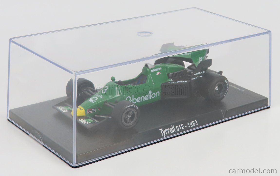 EDICOLA F1COL025 Escala 1/43 | TYRRELL F1 012 BENETTON N 3 SEASON 1983 ...
