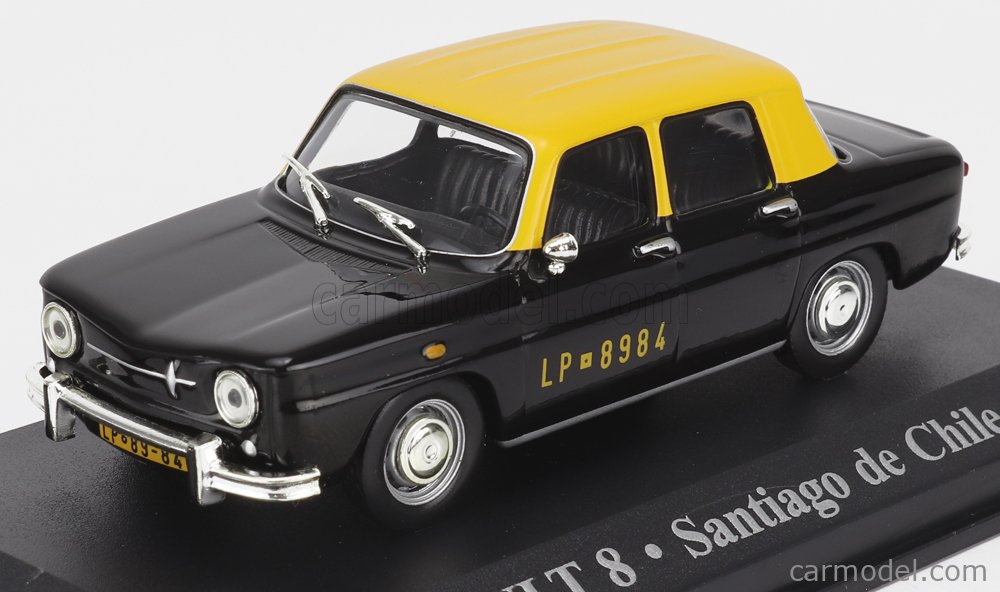 EDICOLA TAXCOLL056-AB1TA019 Scale 1/43 | RENAULT 8 TAXI SANTIAGO DE ...