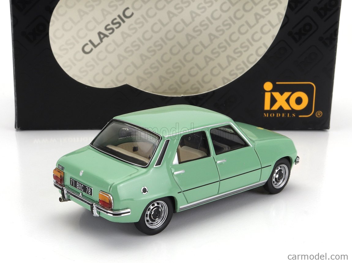 IXO-MODELS CLC122 Scale 1/43 | RENAULT SIETE TL 1975 GREEN