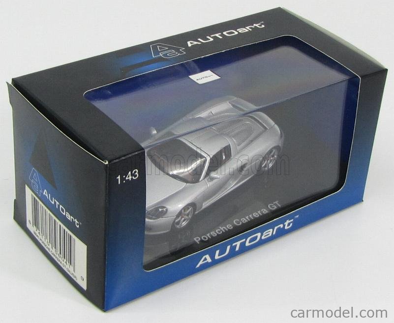 AUTOART 58041 Scale 1/43 | PORSCHE CARRERA GT SPIDER 2003 SILVER