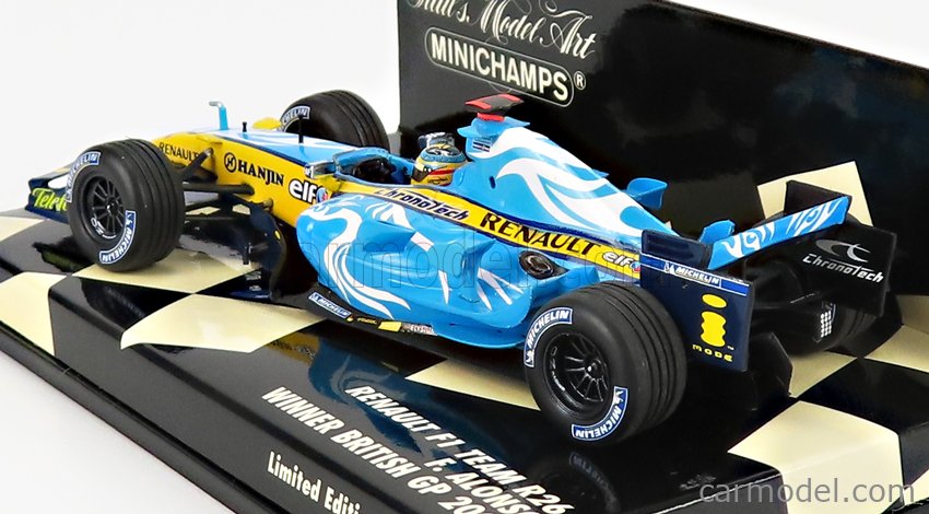 MINICHAMPS 400060101 Masstab: 1/43 | RENAULT F1 R26 N 1 WINNER BRITISH ...