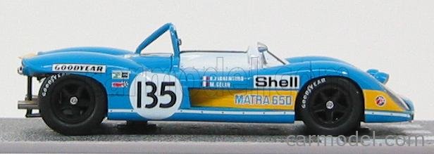 BIZARRE BZ327 Scale 1/43 | MATRA SIMCA 650 N 135 TOUR DE FRANCE 1971 B ...