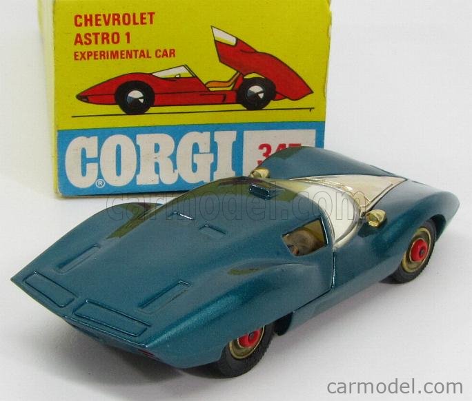CORGI 347 Scale 1/43 | CHEVROLET ASTRO 1 EXPERIMENTAL CAR WITH FIGURES ...