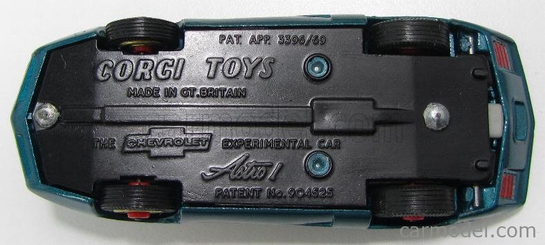 CORGI 347 Scale 1/43 | CHEVROLET ASTRO 1 EXPERIMENTAL CAR WITH FIGURES ...