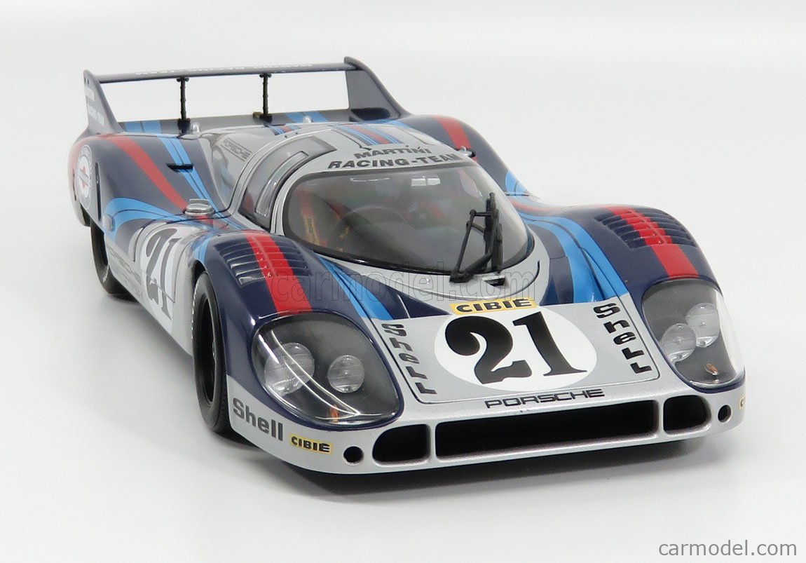 AUTOART 87171 Scale 1/18 | PORSCHE 917LH 4.9L TEAM MARTINI RACING N 21 ...