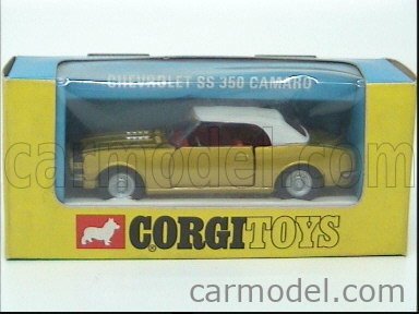CORGI 338 Scale 1/43 | CHEVROLET SS 350 CAMARO YELLOW MET