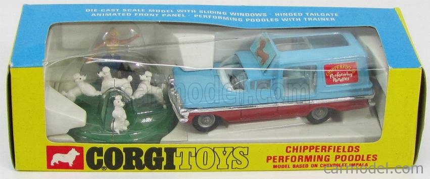 CORGI 511 Scale 1/43 | CHIPPERFIELD'S CHEVROLET IMPALA PERFORMING ...