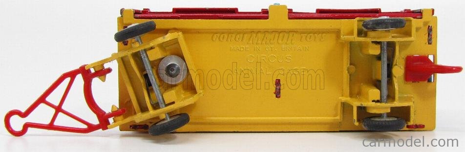 CORGI 1123 Scale 1/43 | CHIPPERFIELD'S CIRCUS LIONS CAGE (1 ISSUE) RED