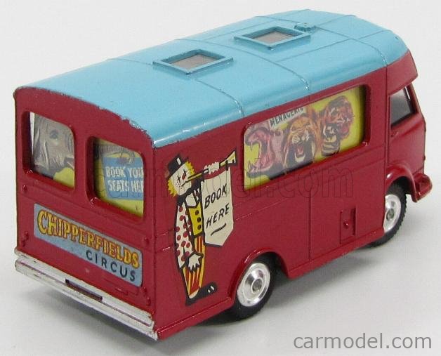 CORGI 426 Scala 1/43 | CHIPPERFIELD'S CIRCUS MOBILE BOOKING OFFICE RED