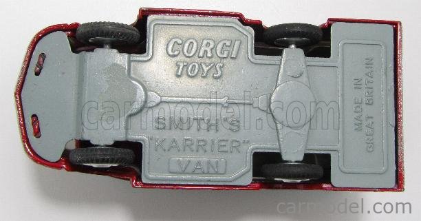 CORGI 426 Echelle 1/43 | CHIPPERFIELD'S CIRCUS MOBILE BOOKING OFFICE RED