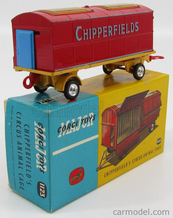CORGI 1123 Escala 1/43 | CHIPPERFIELD'S CIRCUS POLAR BEARS CAGE (1 ...