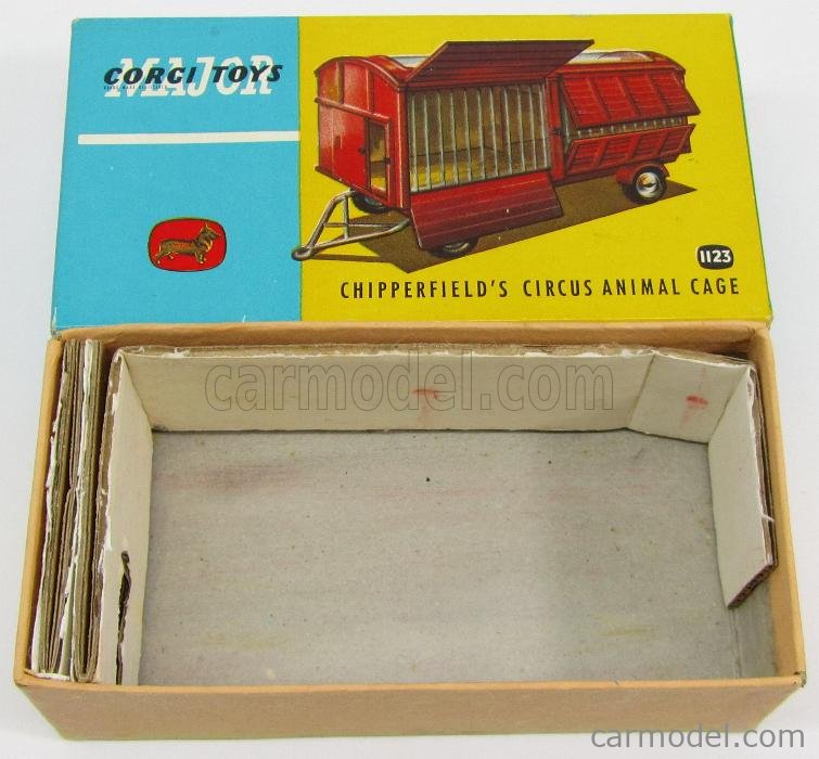 CORGI 1123 Escala 1/43 | CHIPPERFIELD'S CIRCUS POLAR BEARS CAGE (1 ...