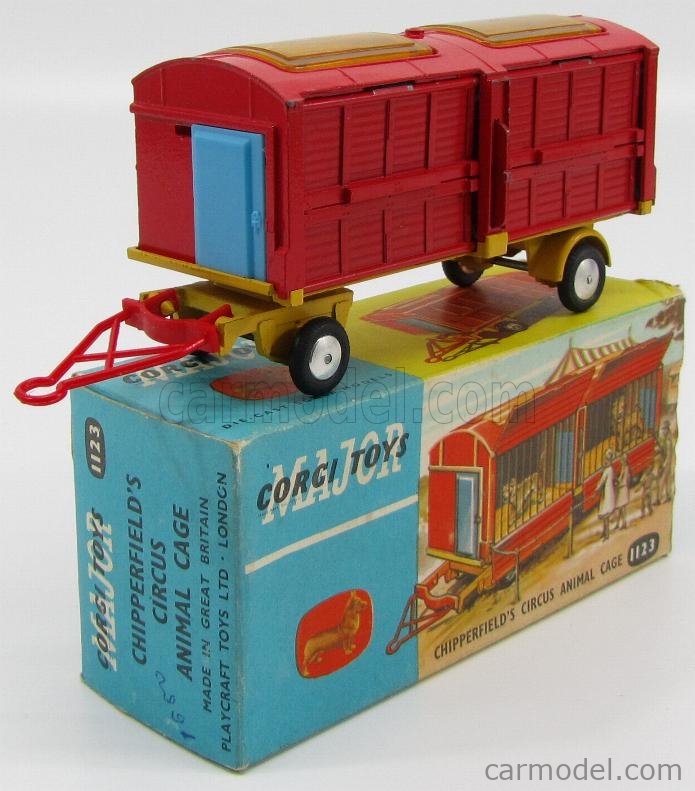 CORGI 1123 Scale 1/43 | CHIPPERFIELD'S CIRCUS POLAR BEARS CAGE (2 ISSUE ...