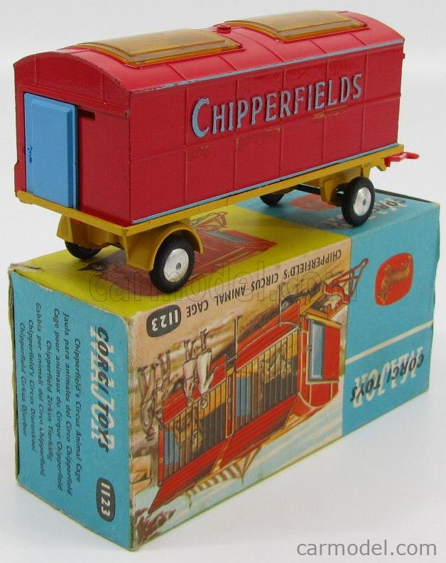 CORGI 1123 Scale 1/43 | CHIPPERFIELD'S CIRCUS POLAR BEARS CAGE (2 ISSUE ...