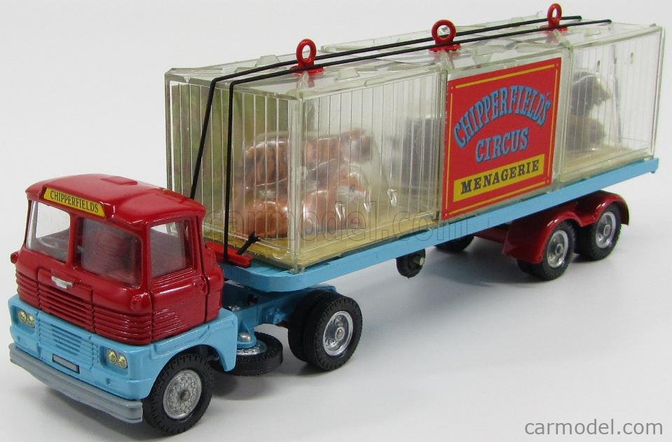 CORGI 1139 Scale 1/43 | CHIPPERFIELD'S SCAMMEL HANDYMAN MK3 MENAGERIE ...