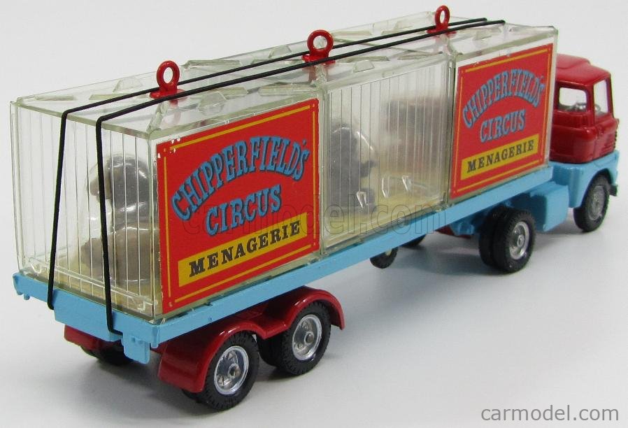 CORGI 1139 Echelle 1/43 | CHIPPERFIELD'S SCAMMEL HANDYMAN MK3 MENAGERIE ...