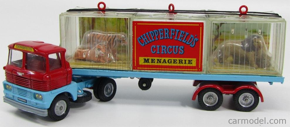 CORGI 1139 Echelle 1/43 | CHIPPERFIELD'S SCAMMEL HANDYMAN MK3 MENAGERIE ...