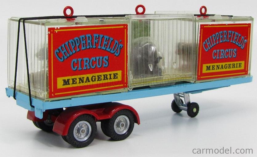 CORGI 1139 Scale 1/43 | CHIPPERFIELD'S SCAMMEL HANDYMAN MK3 MENAGERIE ...