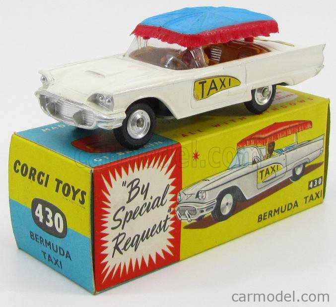 CORGI 430 Масштаб 1/43 | CHRYSLER BERMUDA TAXI WHITE