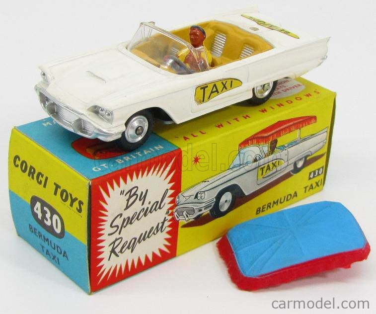 CORGI 430 Масштаб 1/43 | CHRYSLER BERMUDA TAXI WHITE