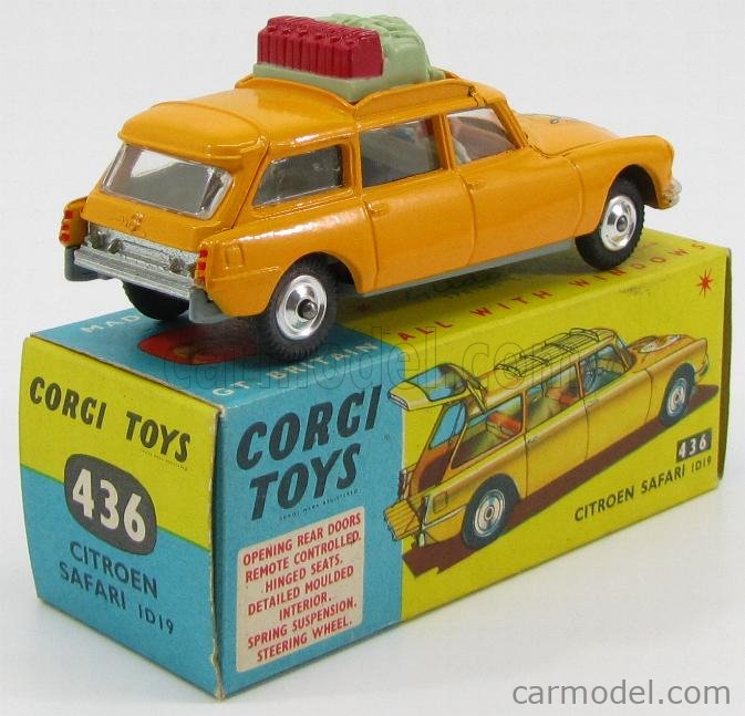 CORGI 436 Scale 1/43 | CITROEN ID 19 SAFARI DARK YELLOW