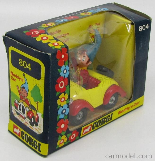 CORGI 804 Scale 1/43 | COMICS NODDY'S CAR YELLOW RED