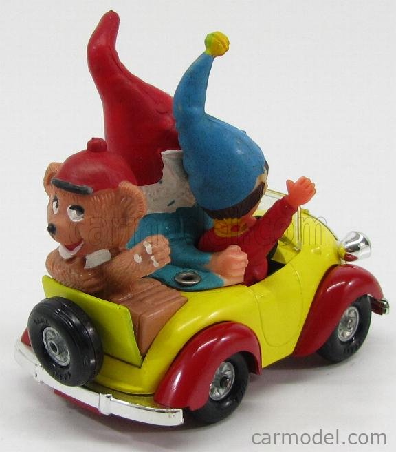 CORGI 804 Scale 1/43 | COMICS NODDY'S CAR BIG-EARS & TUBBY YELLOW RED