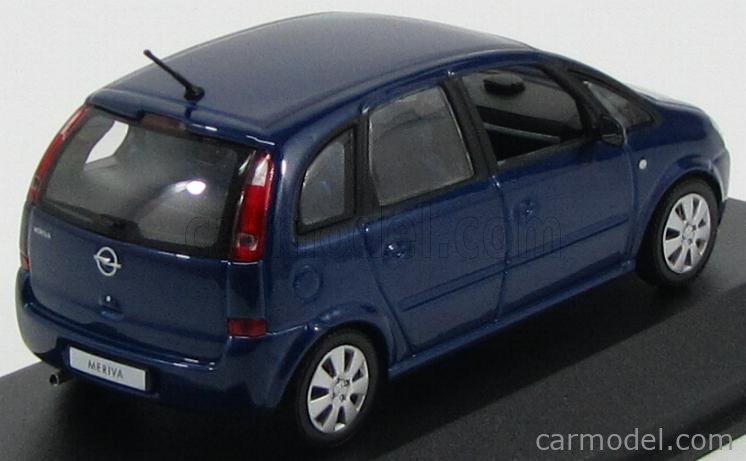 MINICHAMPS MERIVAPROM-BLUE Scale 1/43 | OPEL MERIVA 2003 BLUE MET