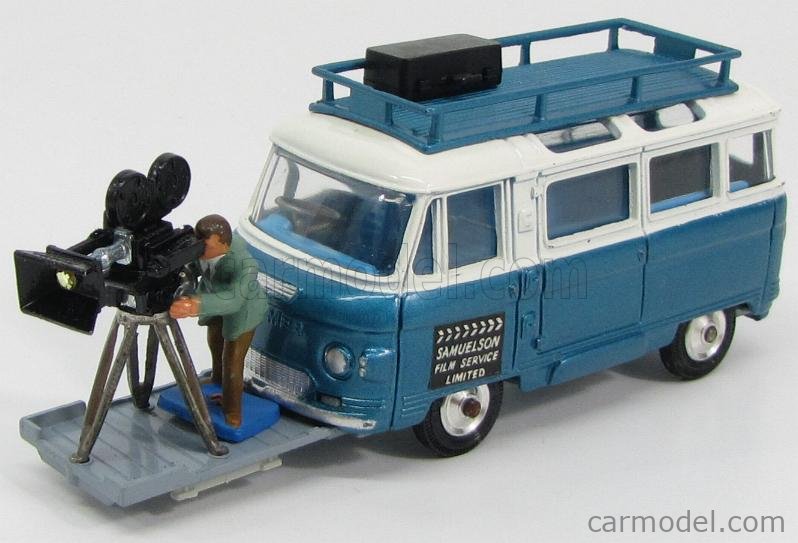 CORGI 479 Scale 1/43 | COMMER MOBILE CAMERA VAN SAMUELSON BLUE MET WHITE