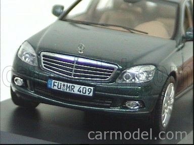 SCHUCO 04922 Scale 1/43 | MERCEDES BENZ C-CLASS W204 GREEN MET